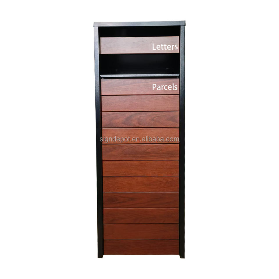 Large Outdoor Waterproof Powder Coated Freestanding Parcel Delivery Box ...
