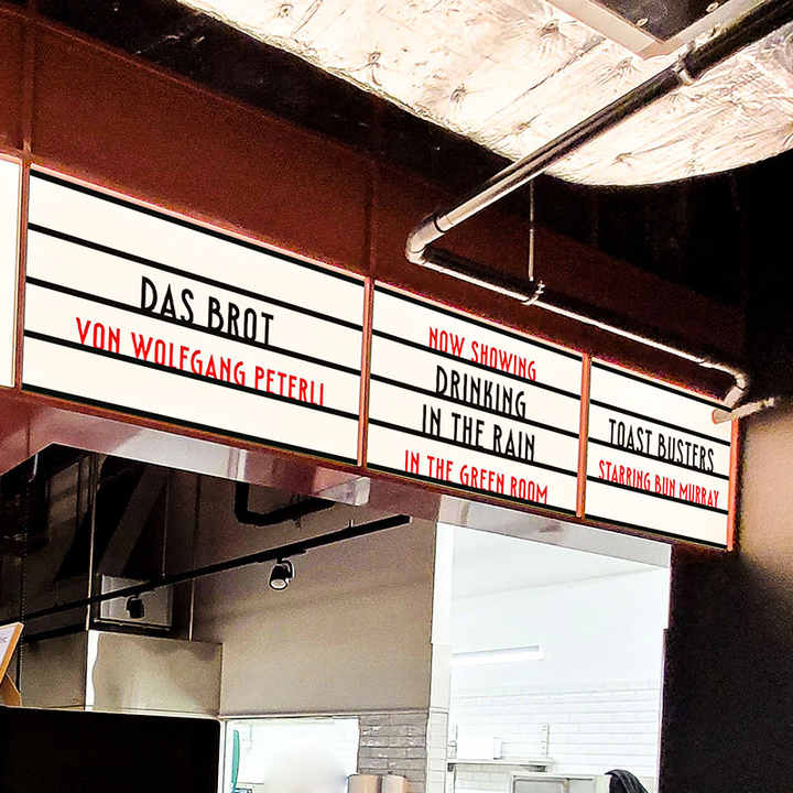 Custom Vintage Cinema Letters - Changeable Marquee Signage