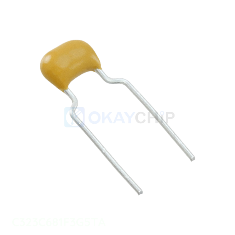 Original Radial CAP CER 680PF 25V C0G/NP0 RADIAL 680 pF C323C681F3G5TA ...