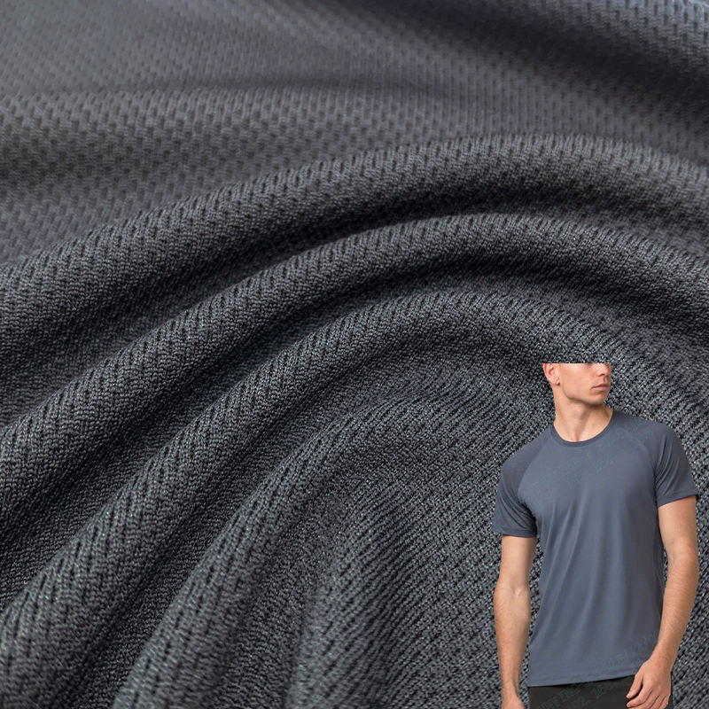 55% Polyester 45% Moisture Wicking Fiber One-way Moisture Conducting ...