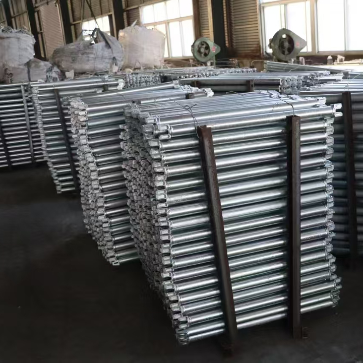 Ringlock System Scaffold with Q235 Steel Horizontal Ledger Hot-Dip ...