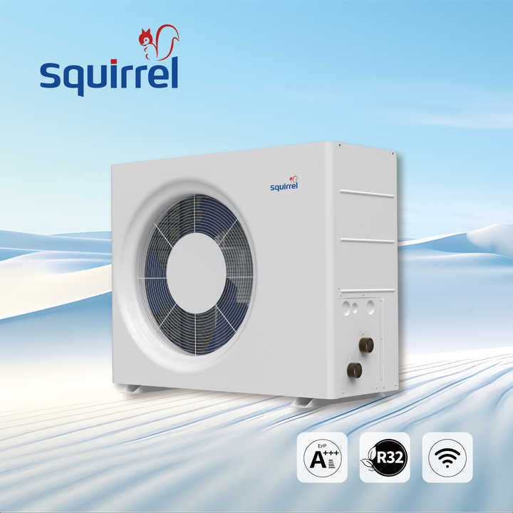 R290 Hybrid Air Source Heat Pump Monoblock DC Inverter Solar Water Heater Floor Heating Heating ...