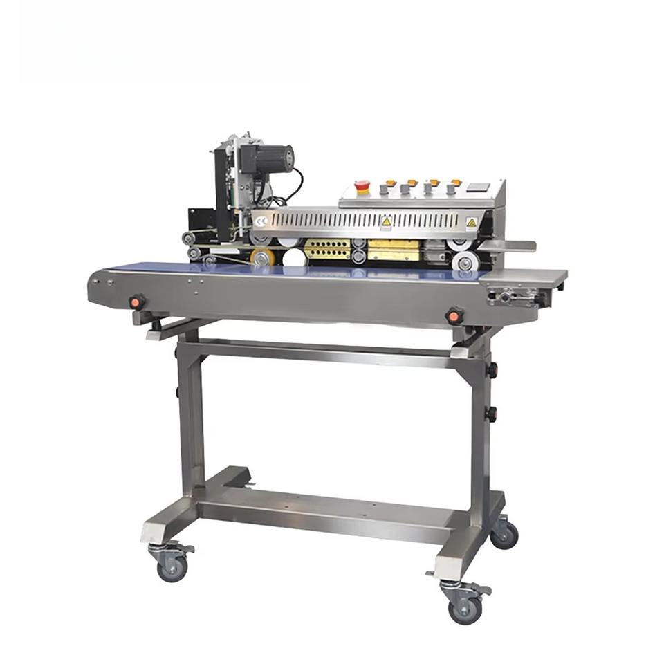 Heat Sealing Machine for Plastic Bags with Color Ribbon FRS-1010III for ...