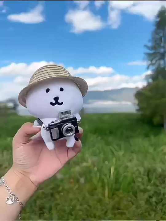 Self-mocking Bear Chiikawa Plush Doll Nongdamgom Sauna Bear Toy ...