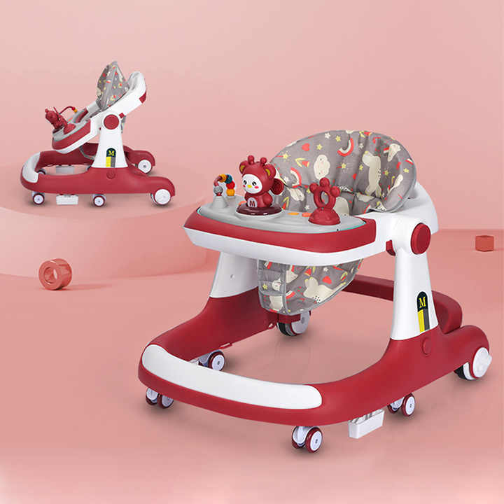 Baby Product Toys Foldable Baby Walker Sit-To-Stand Learning Walker ...