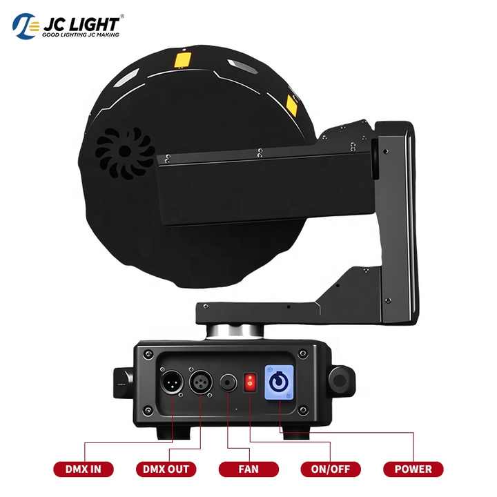150W RGBW LED Scan Beam Laser Infinity Rotation Moving Head Ferris ...
