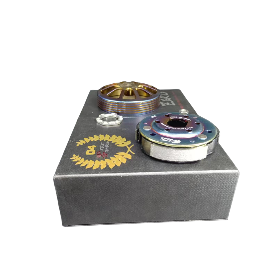 TFC Taiwan Part4 Forged Clutch and Colored Titanium Bowl Rear Set ...