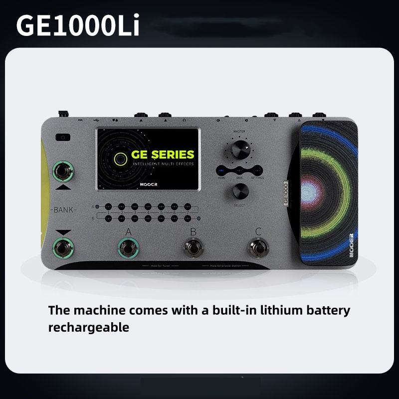 MOOER Ge1000/1000li - Professional Integrated Guitar Effects