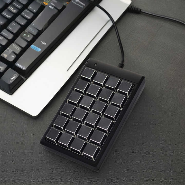 24-Keys USB Programmable Mini Mechanical Keyboard for POS Machinery ...