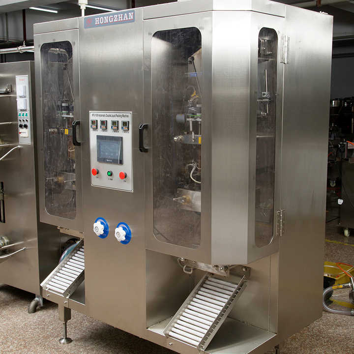 HP2-1000 Double Lane Liquid Juice Pouch Filling Machine