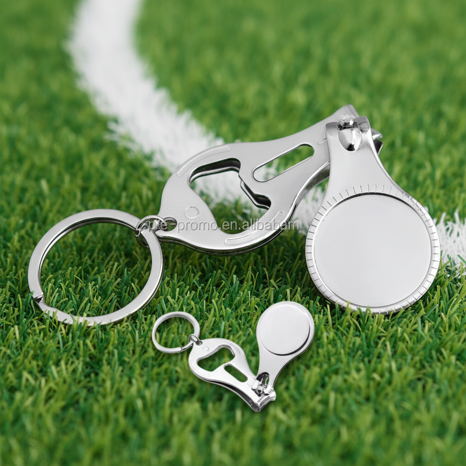 Custom Stylish Metal Nail Keychain Durable Accessory for Clipper Can ...