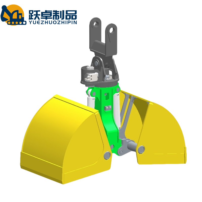 High Capacity 3CUM New Style Rotating Clamshell Bucket Mini Excavator ...