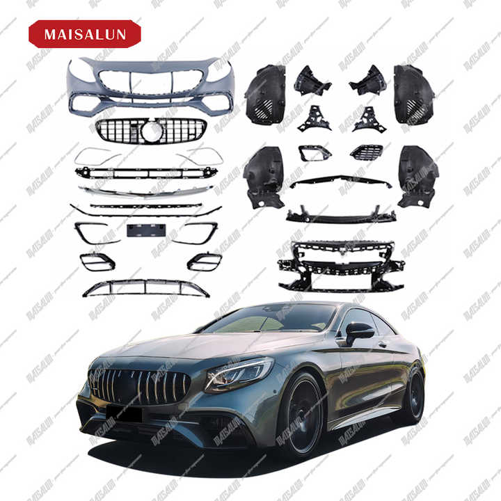 Factory Prices Body Kit with Front Bumper Grilles for Benz S-CLASS W217 ...