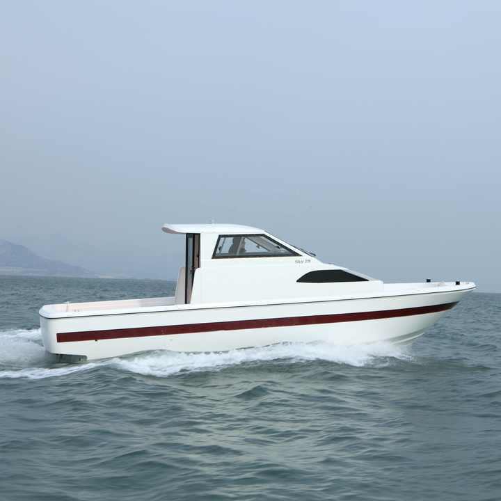 Grandsea 25ft Fiberglass Cabin Boat Speed Motor Boat for Sale