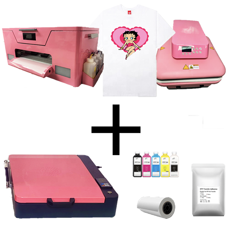 Haolic pink Printer Xp600 Print Head A3 33cm DTF pink Printer t Shirts ...