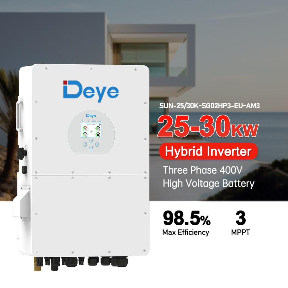 For Three Phase Hybrid Solar Inverter 99.9% Efficiency 600V Input 380 ...