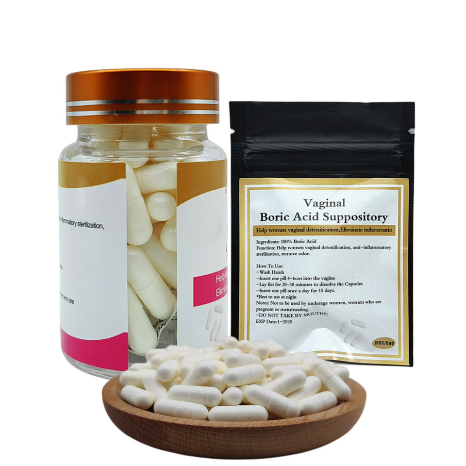 Customized Label Organic Boric Acid Powder Capsules