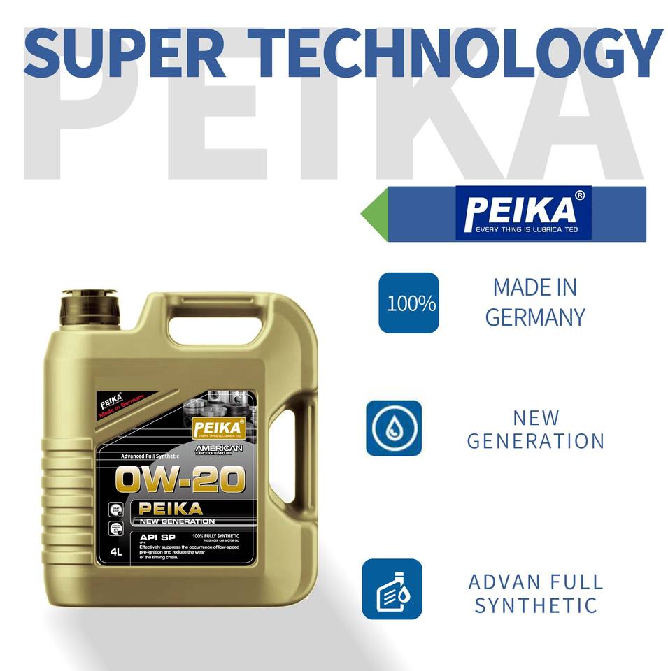 PEIKA SP-0W20 APICertified PEIKA Best Performance Fully Synthetic ...