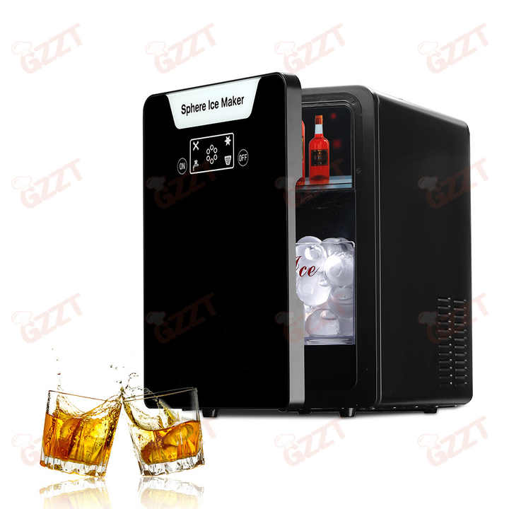 Household Automatic Portable 50MM Transparent Ice Ball Machine Table ...