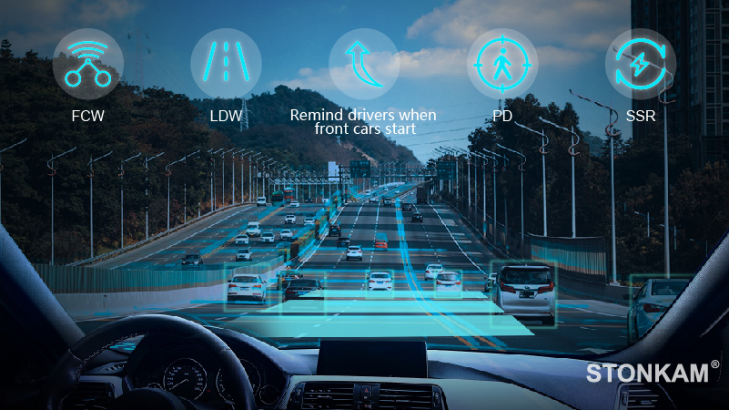 STONKAM mdvr 8ch 4g/gps/wifi truck/taxi/bus vehicle tracking system 360 ...