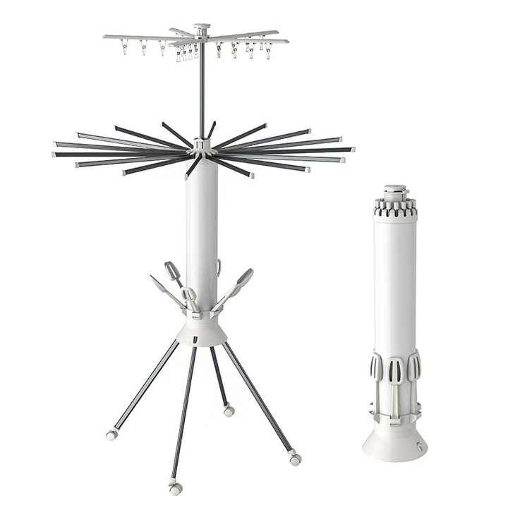 4-legged Collapsible Laundry Drying Rack - Octopus Design