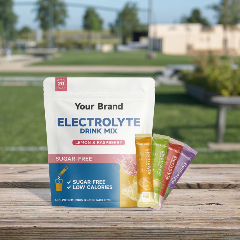 Private Label Adult Energy Supplement Electrolyte Powder Drink Mix with ...