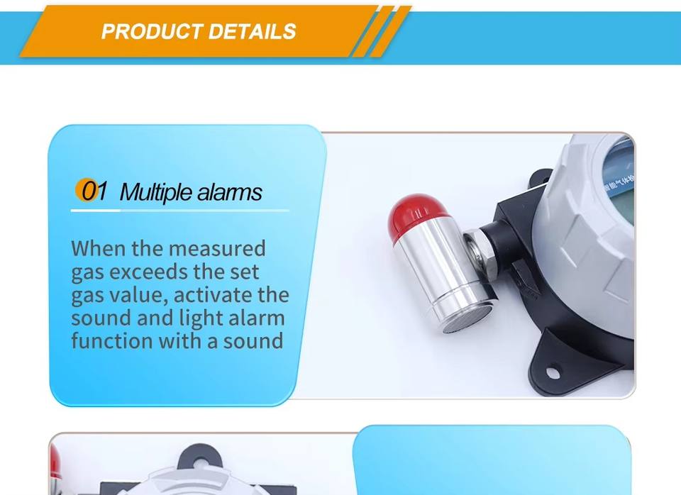 Fixed Gas Detector, Methyl Mercaptan Gas Detector, for Odor Gas ...