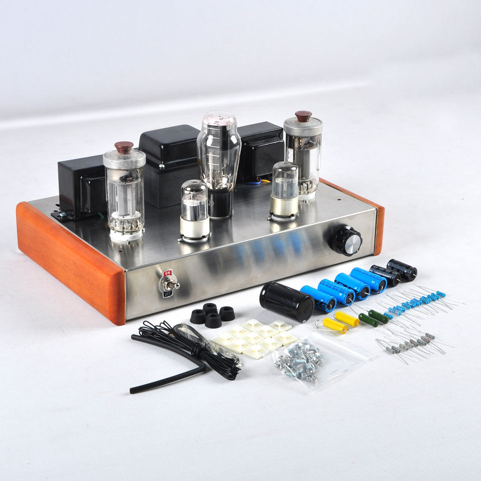 K110V 2.0 Channel Tube Amplifier High-Power Home Music Speaker FU50 KIT ...