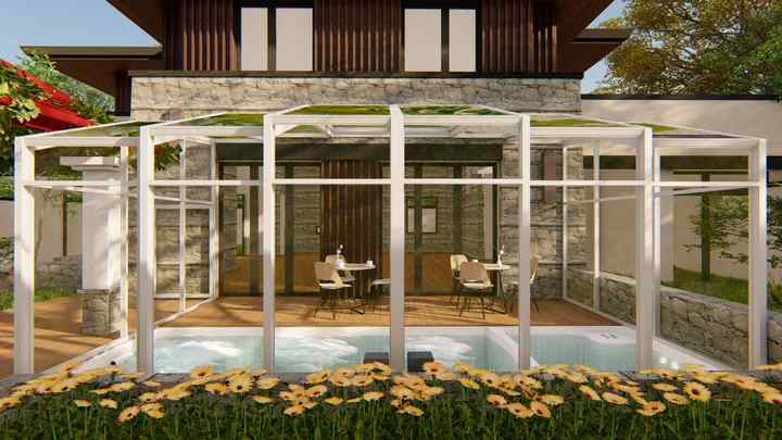 DTOP Sunrooms - Durable Glass Houses with Aluminum Frames