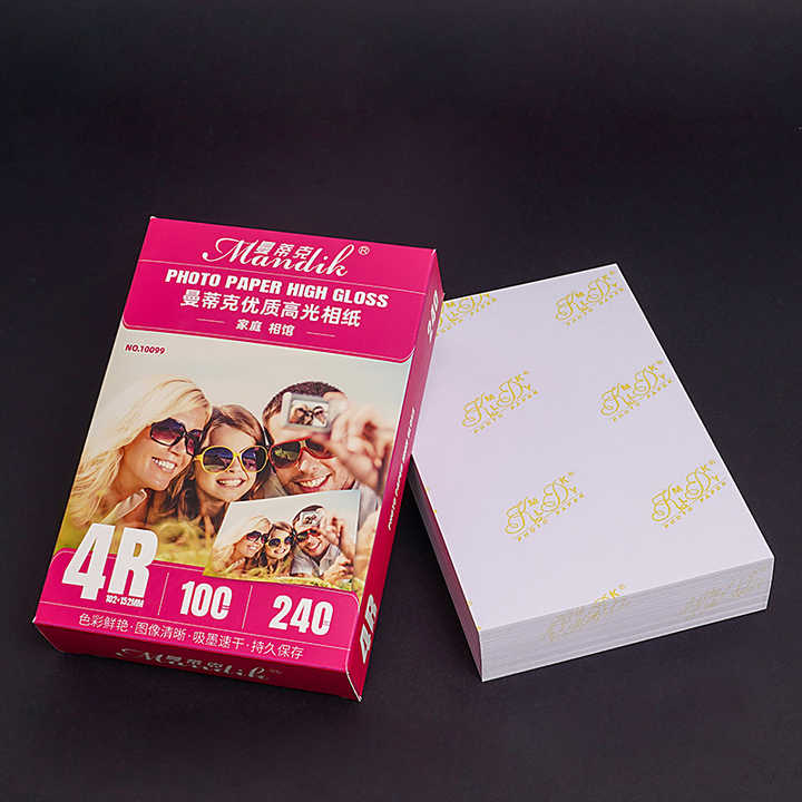 Mandik 200gr/240g Full Wood 4R Size High Glossy Photo Paper