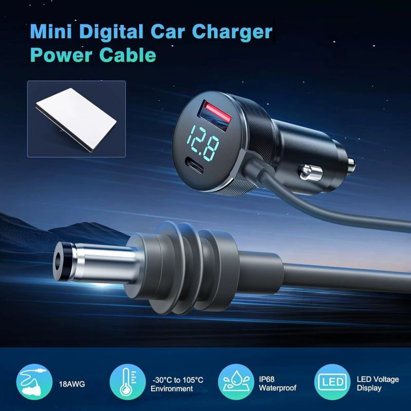 Brand New Starlink Mini 3M/5M 12-24V Starlink Mini Car Charger to DC ...