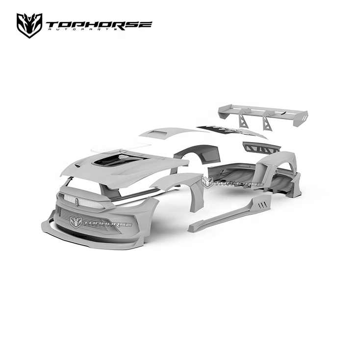 DAWN M1 Design Wide Body Kit for for-D Mustang GT500