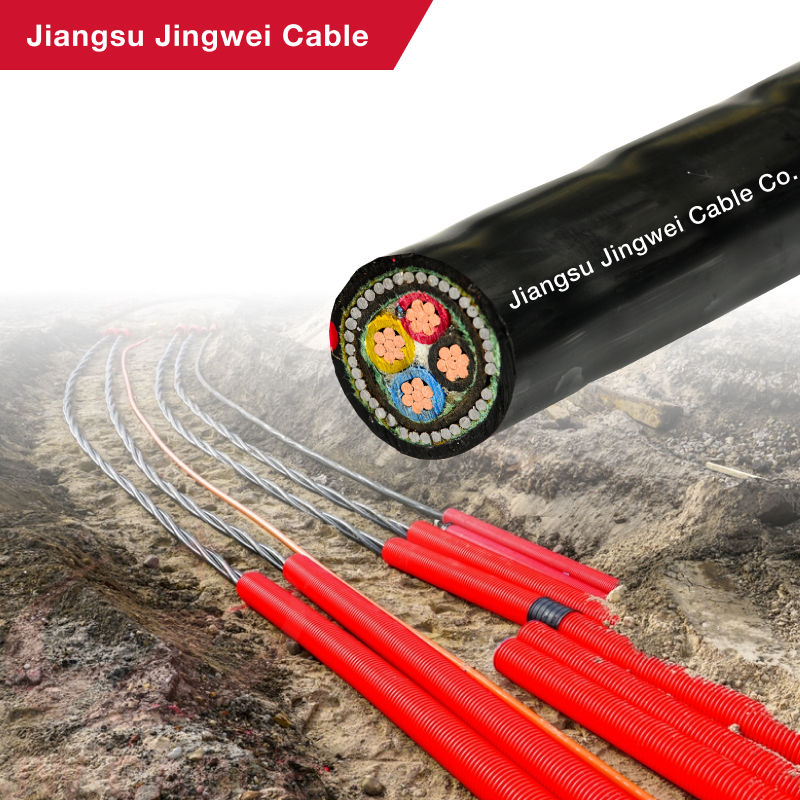 Wholesale YJV Copper Power Cable 1-5 Cores Available PVC Insulated ...
