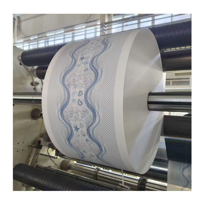 Wholesale Price Baby Diaper Raw Materials PE Laminated Film for Making ...