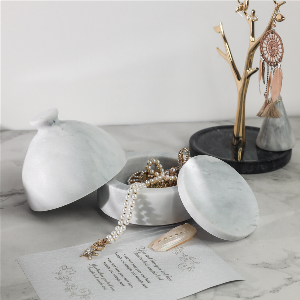 Marble jewelry organizer store