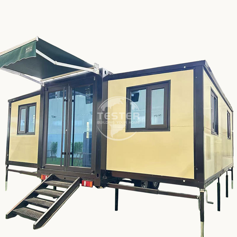 Modern Expandable Steel Container House Kitchen Hurricane Prevention ...