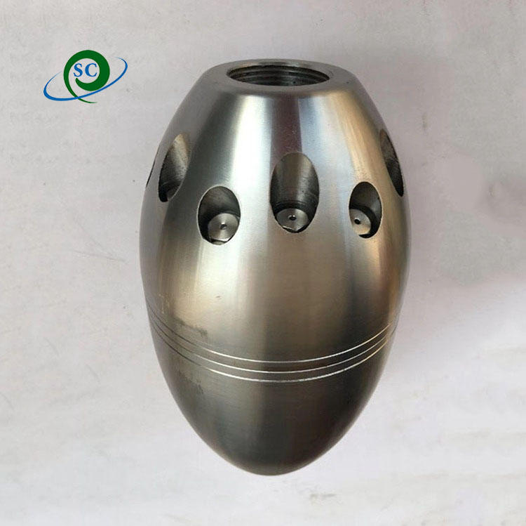 High Pressure Rotary Ceramic Core Sewer Ejector Drain Cleaning Nozzles ...