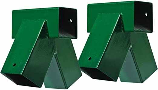 Playhouse Square Beam Swing Corner Bracket - Heavy-Duty Metal