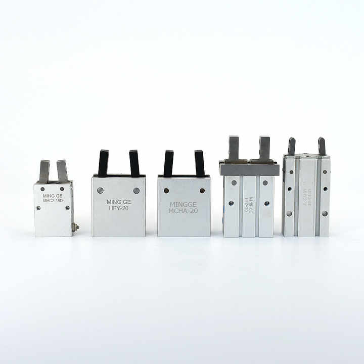 MHZ2 Series Aluminium Pneumatic Air Parallel Finger Clamp Cylinder Air ...
