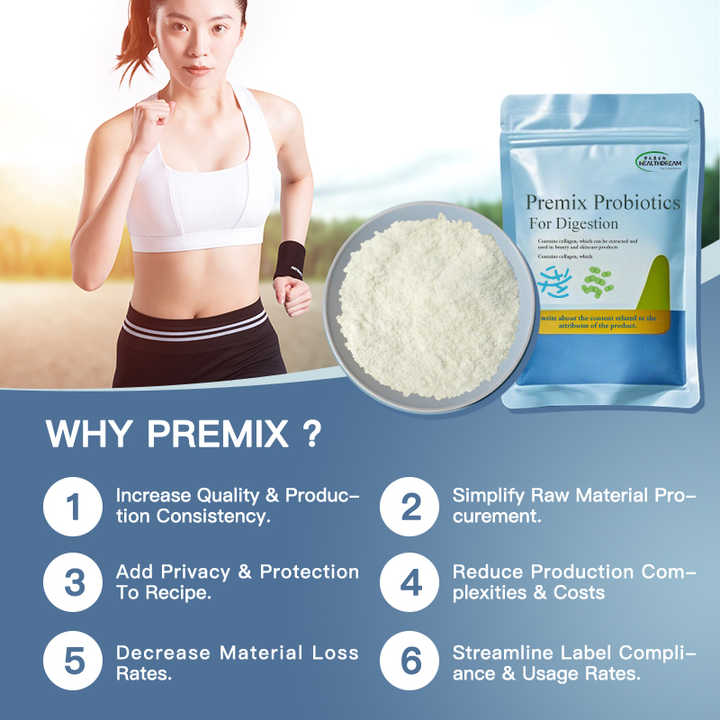 OEM Bulk Premix Probiotics Powder for Digestive Health