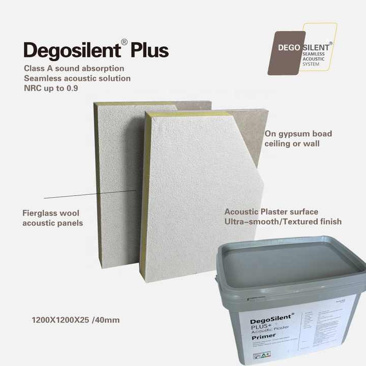 Wall Material Perforated Gypsum Board Fiberglass Mat Seamless Acoustic ...