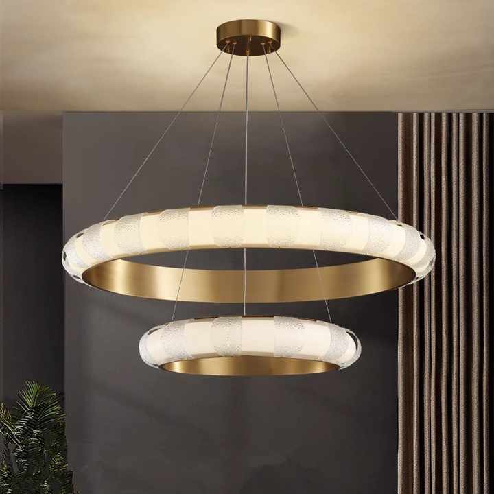 Custom Chandeliers Pendant Lights Led Design Art Villa Living Room ...
