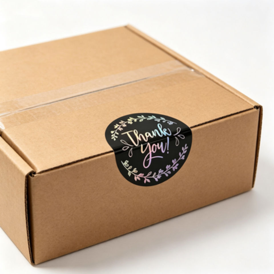 Custom Round Art Paper Stickers - Waterproof & Durable, Direct Factory ...