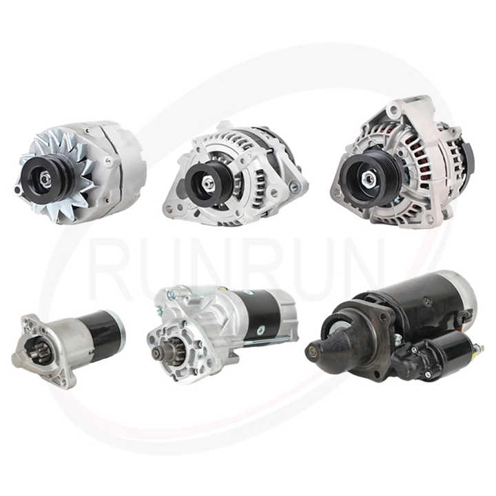 Auto Starter Motor Alternator Gear Bendix Regulator Rectifier Bridge