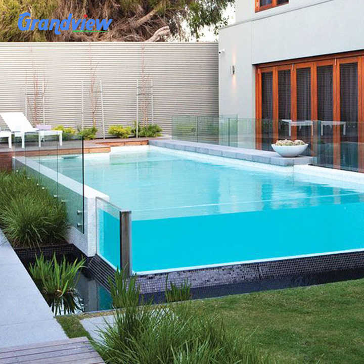 Custom 20ft 40ft Container Pool Acrylic Window for Portable Swimming ...