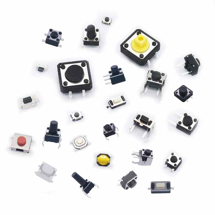 Smd Smt Tact Micro Switch Vertical Right Angle Dip Push Button 6x6 Tact Switch| Alibaba.com