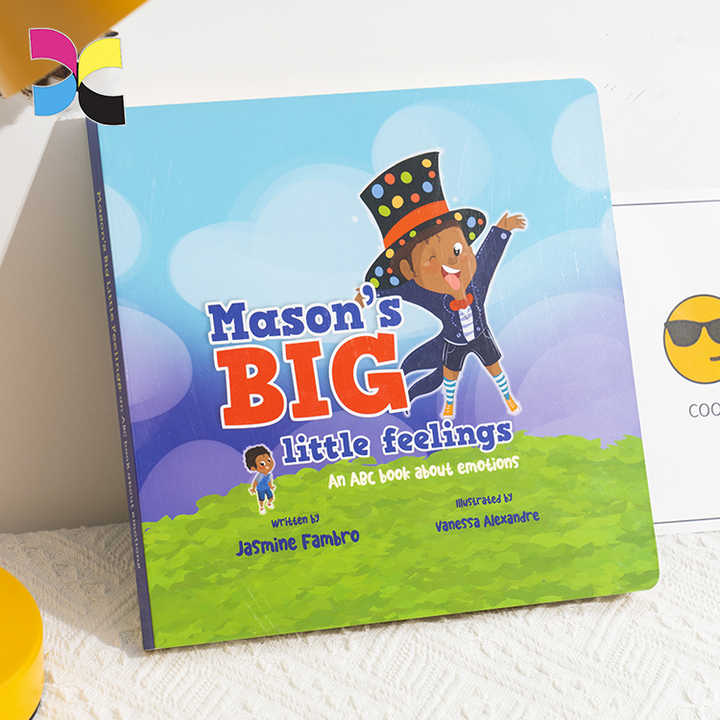Factory Offset Cardboard Paper Picture Book Printing Service Custom ...