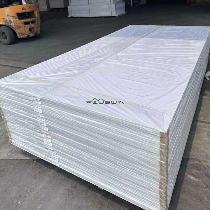 Smooth Surface White PVC Board - Fireproof & Waterproof