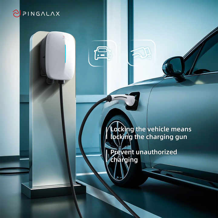 Pingalax DLB Ev Charger OCPP2.0 AC 7kw Electric Vehicle Charging Station