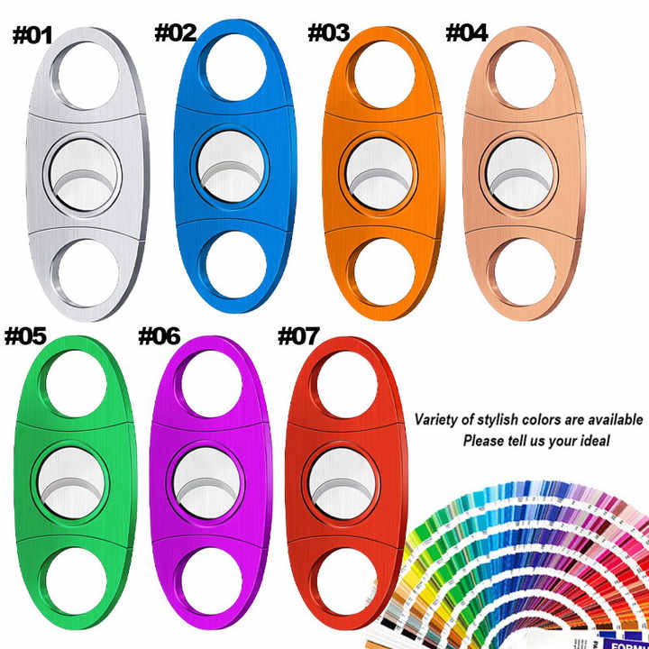 Custom Stainless Steel Cigar Cutters - Wholesale Quality